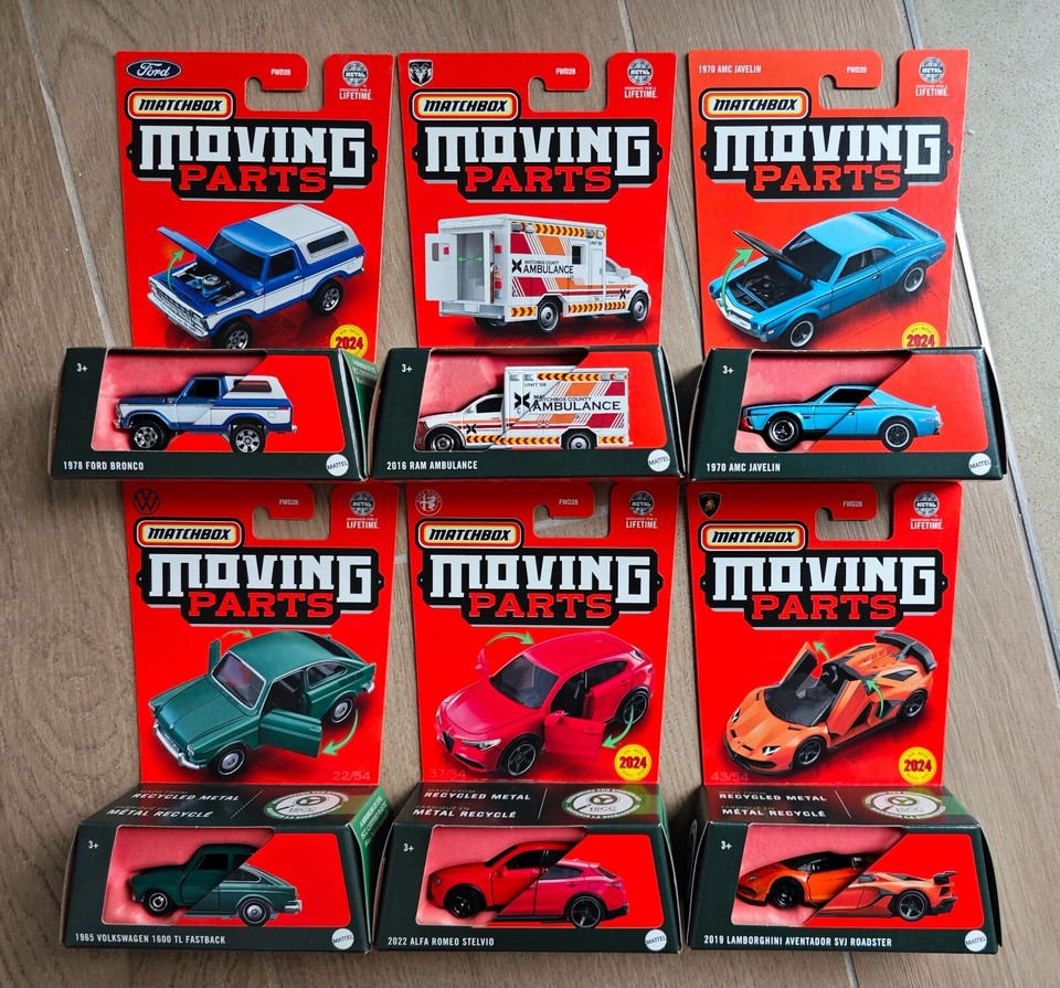 Matchbox Moving Parts / Superfast / Working Rigs / Convoys / Best of ...
