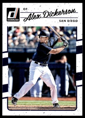 2017 Donruss Baseball Card Alex Dickerson San Diego Padres #139 | eBay