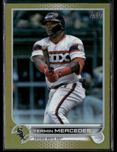 2022 Topps Yermin Mercedes 141 Gold Foil | eBay