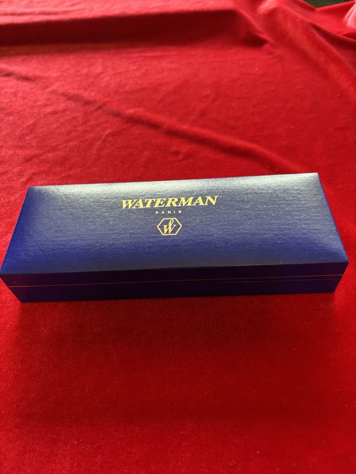 WATERMAN Gentleman Royal Blue And 18k Gold Pen New In Box | eBay