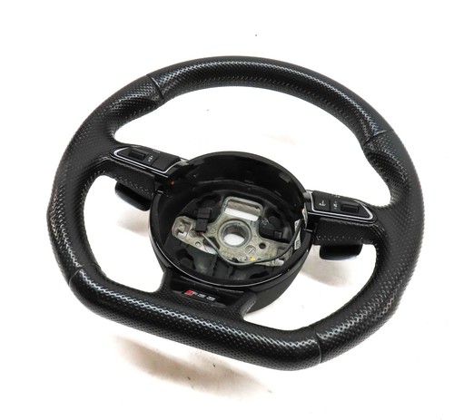2014-2015 AUDI RS5 (B8 8T) 3-SPOKE FLAT BOTTOM SPORT STEERING WHEEL ...