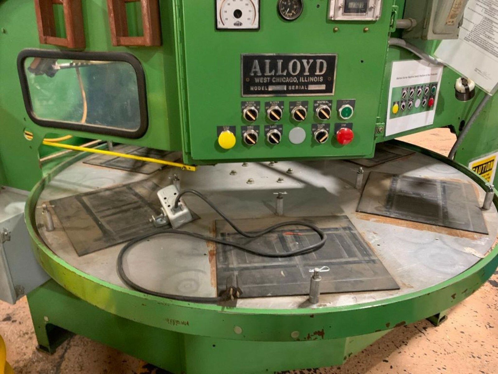 Alloyd 6S-CBE 6 Station Rotary Blister Packaging Machine | eBay