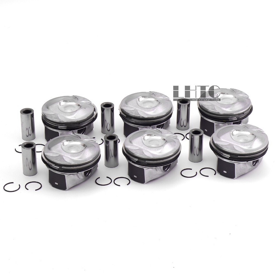 Engine Pistons & Rings Set For Jaguar XE XF XJ Range Rover Discovery 3. ...