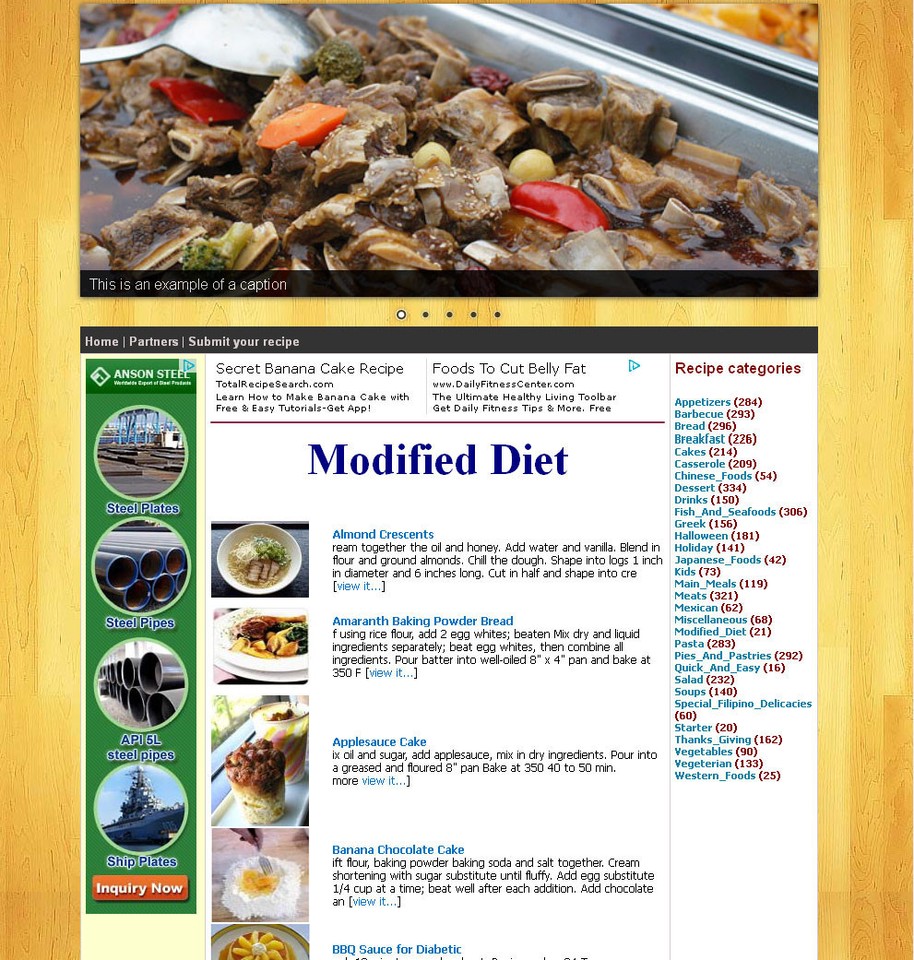 Cooking Recipe Website with 40,000+ recipes included + Free Hosting | eBay