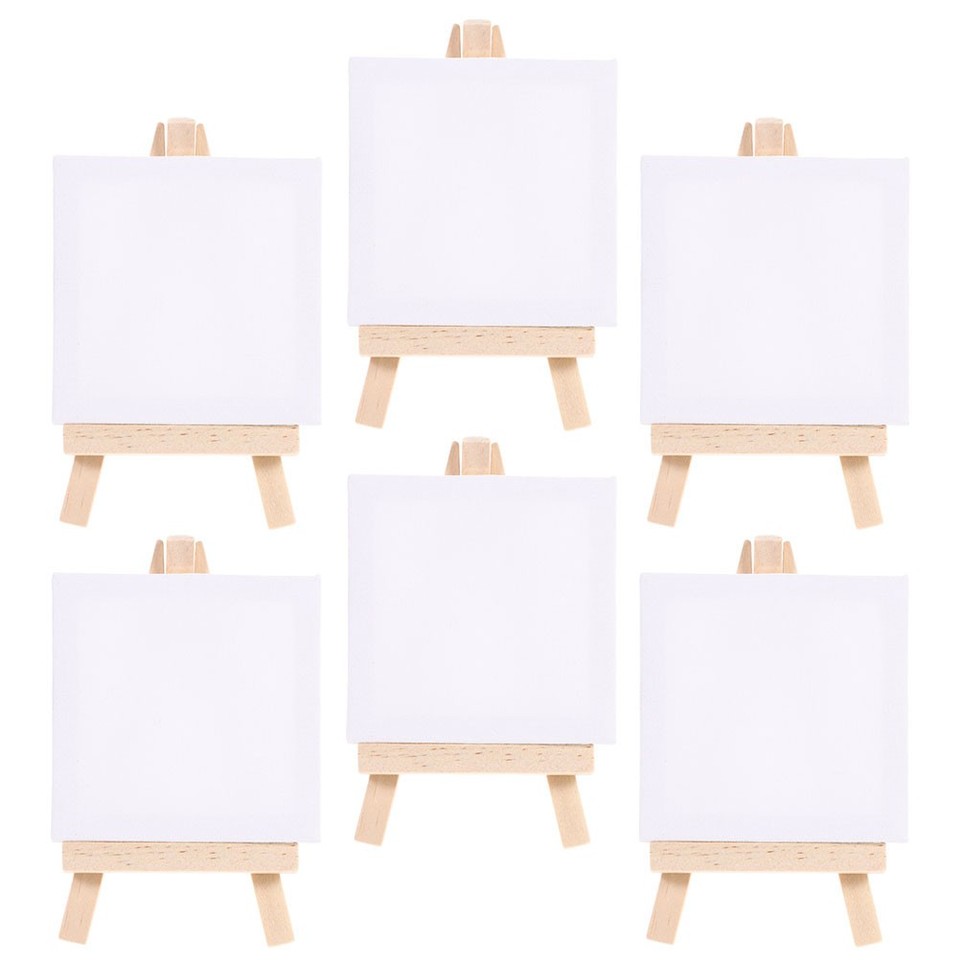 6 Sets Decorative Mini Easel Artist Stand Canvas Stands for Display ...