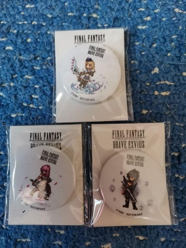 Final Fantasy Ffbe Can Badge Set Of 3 | eBay