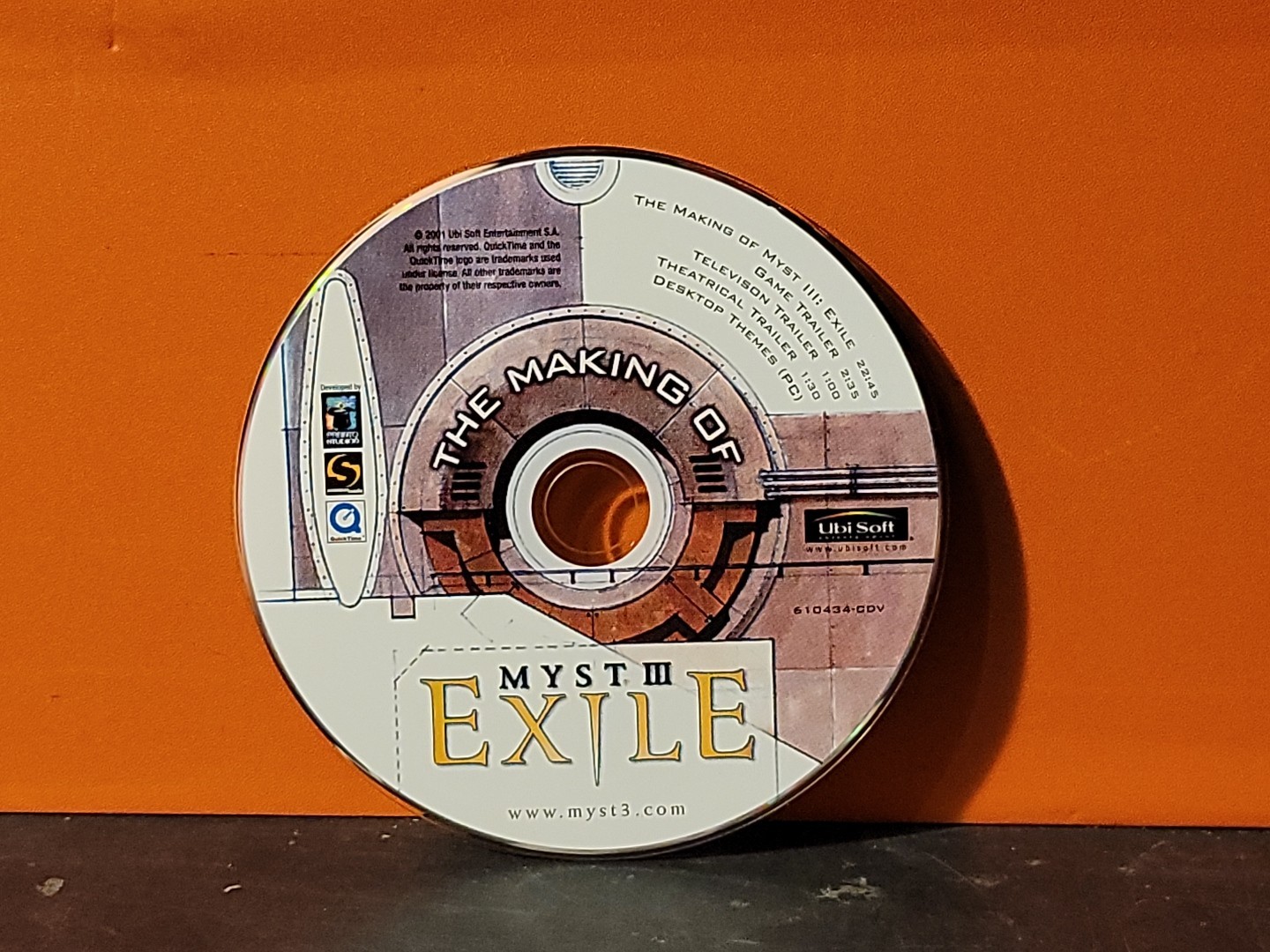 Ubisoft The Making of Myst III 3 Exile (CDV, 2001) Disc Only | eBay