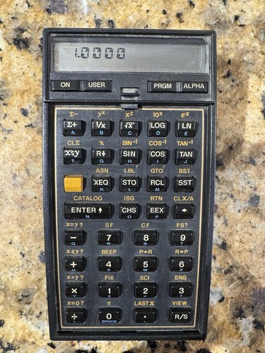 Vintage Hewlett Packard HP-41CV Handheld Programmable Scientific ...
