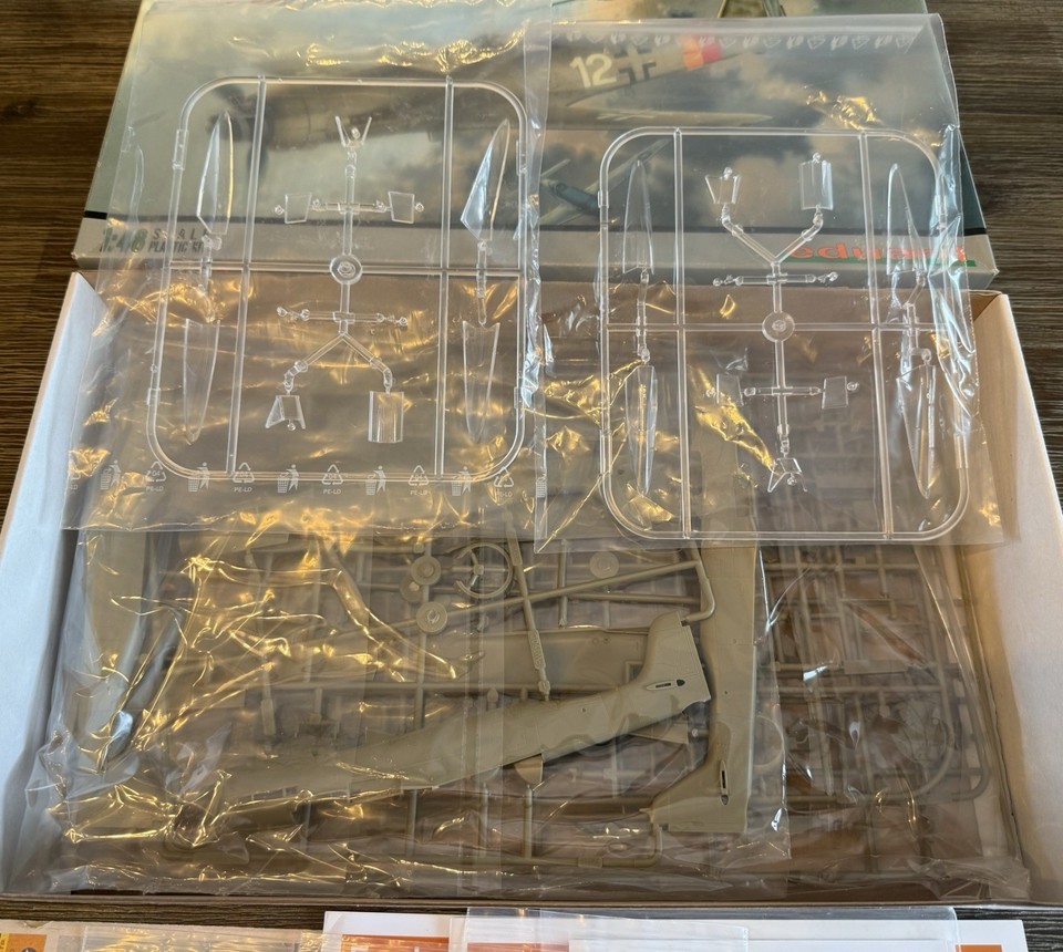 2010 Eduard FW 190 D-9 German Airplane Model Kit MIB Unassembled ...