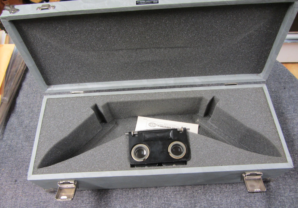 F-71 Mirror Magnifying Fairchild Stereoscope Gordon Enterprises ...