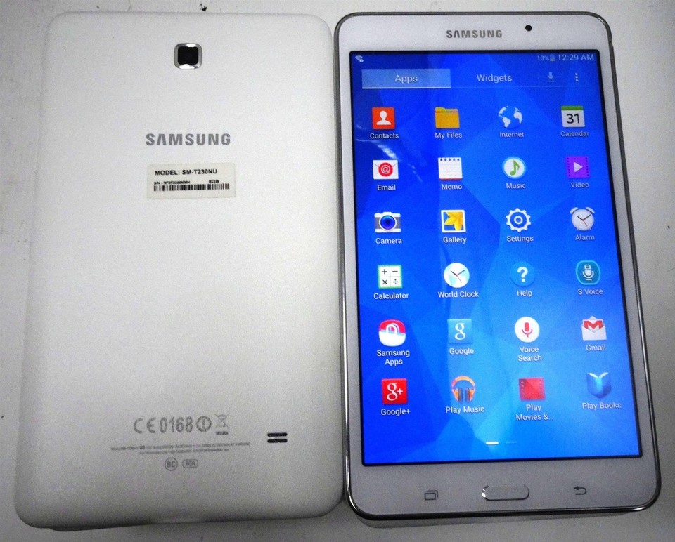 Lot 16 Samsung Galaxy Tab 4 SM-T230NU 7 inch 8GB White - Tablet | eBay