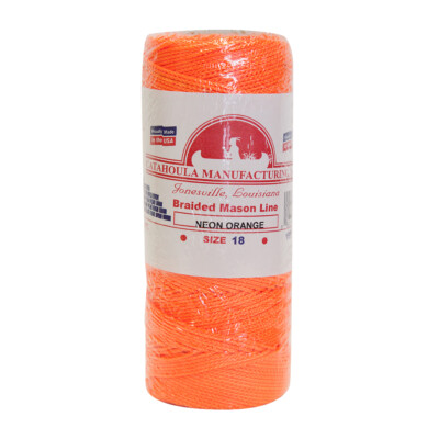 Mason Line, Braided Nylon. Orange, 250 ft 1-pack | eBay