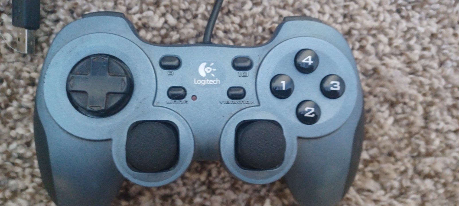 Logitech RumblePad 2 (863247-0000) Gamepad Wired Controller USB for ...