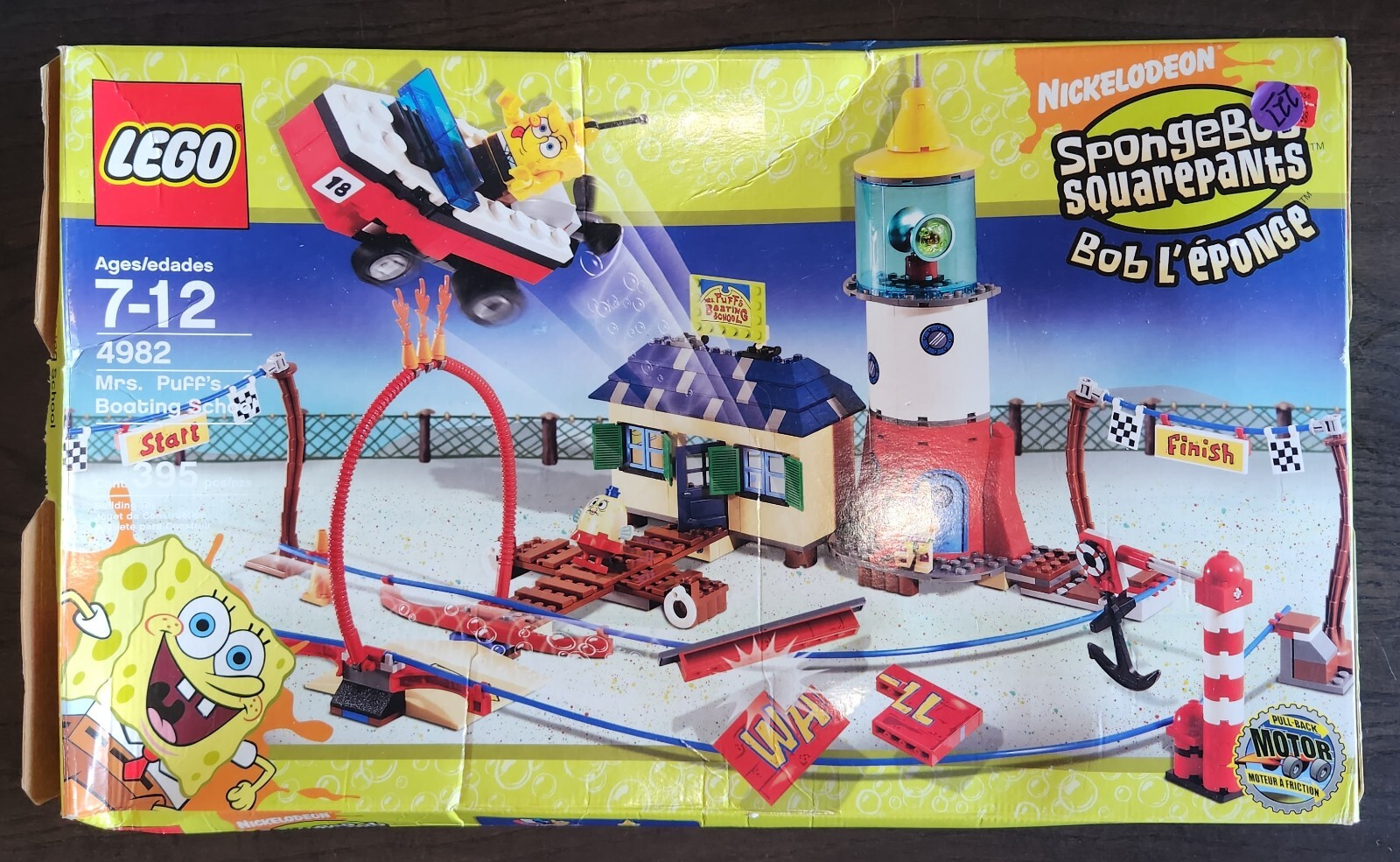 Lego 4982 SpongeBob SquarePants Mrs. Puff’s Boating School Complete | eBay