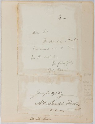 HUGH OAKELEY ARNOLD-FORSTER - AUTOGRAPH SENTIMENT SIGNED 11/02/1904 | eBay