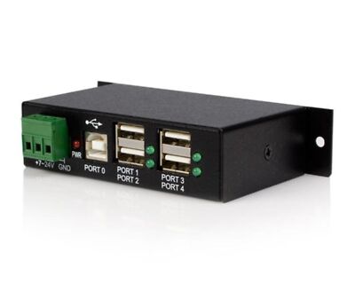 STARTECH Mountable 4 Port Rugged Industrial USB Hub ST4200USBM | eBay ...