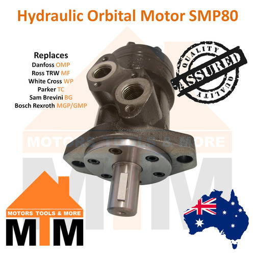Orbital Hydraulic Motor SMP80 Replaces Danfoss OMP 80, Ross TRW MF | eBay