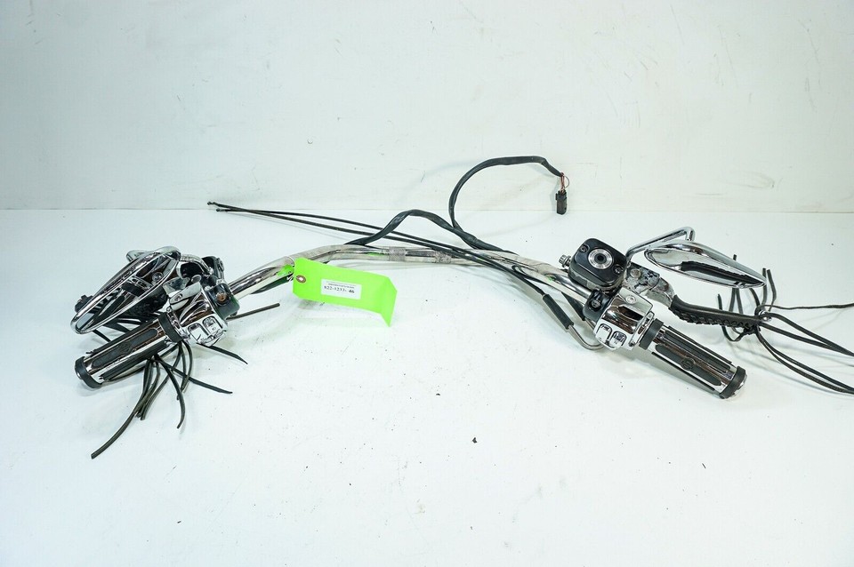 07 Harley Heritage Softail Classic OEM Handlebars Left Right Switches ...