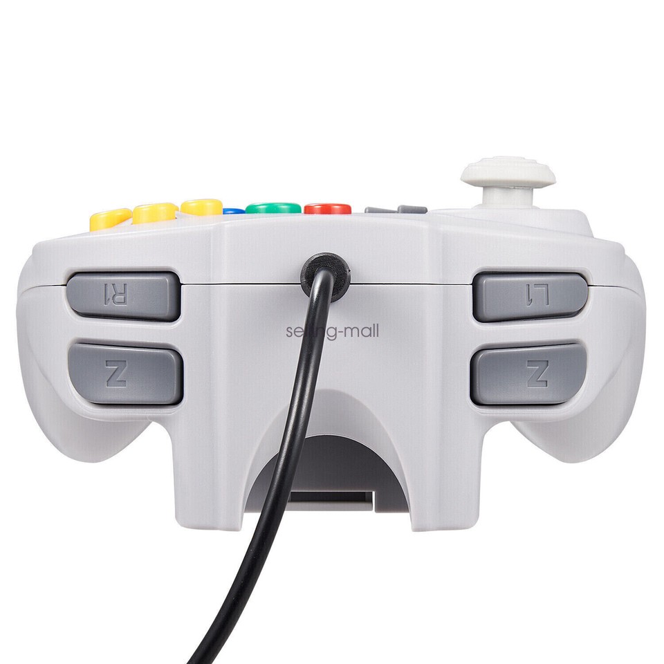 Mini N64 Wired Controllers Joystick Dual Z Button For Nintendo 64 Video ...