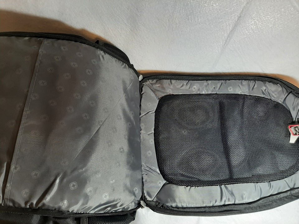 SwissGear Laptop Backpack 1900 Scansmart TSA 17-inch Black Notebook Bag ...