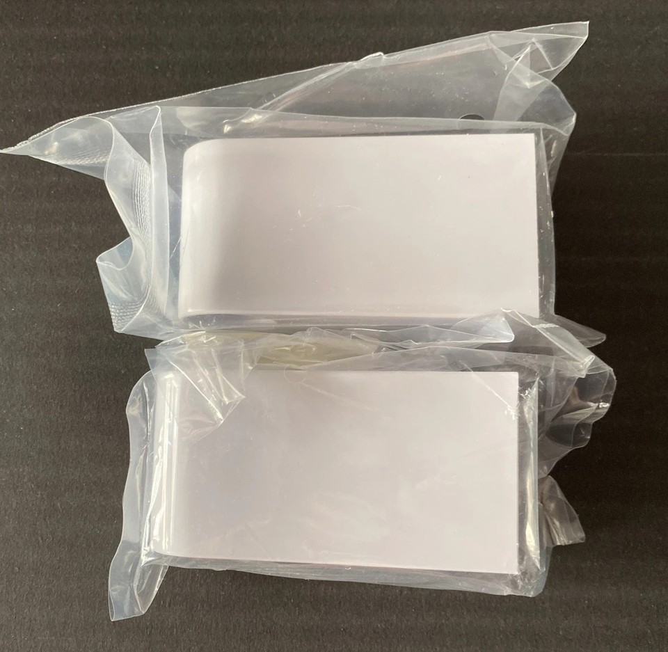 Mira L14D Shower Slide Bar Support Rail Ends/Brackets (pair) + Mounting ...