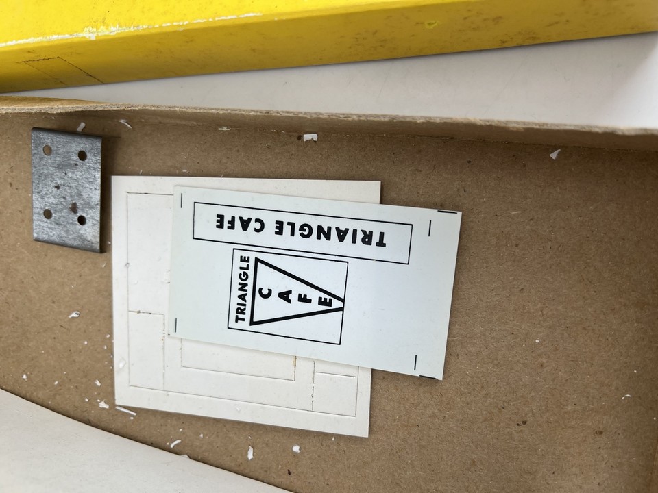 California Model Co #75 HO Scale Triangle Cafe Building Kit w/ Box ...