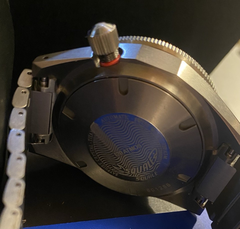 Squale Master Titanium 120 ATM 65th Anniversary Automatic Dive Watch | eBay