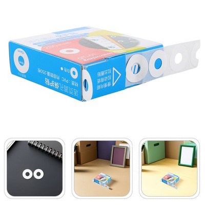 750 Pcs Reinforcement Stickers Reinforcements Hole-punched Pages | eBay UK
