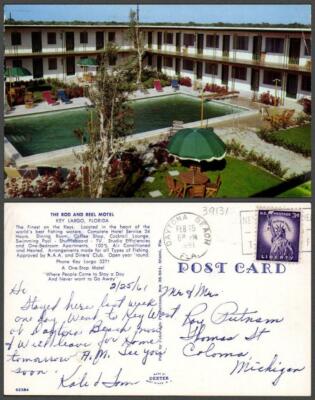 FLORIDA Key Largo CHROME VINTAGE POSTCARD | eBay