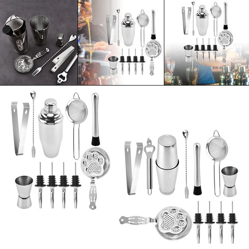 Bartending Kits Champagne Martini Shaker Sets for Party Home Traveling ...