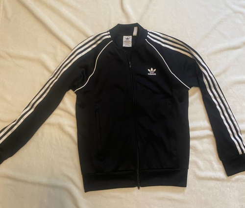 Adidas PRIMEBLUE Men's Track Jacket Size M - Black (GF0198) Full Zip ...
