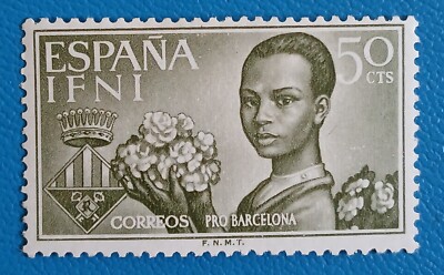 SPANISH COLONIES.....Ifni...1963....Barcelona Flood Relief | eBay