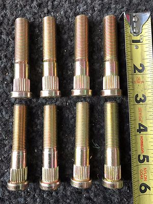 (set of 8) Trailer Studs Rockwell / Quality 3.5K-7K axles 3500-7000 lbs ...