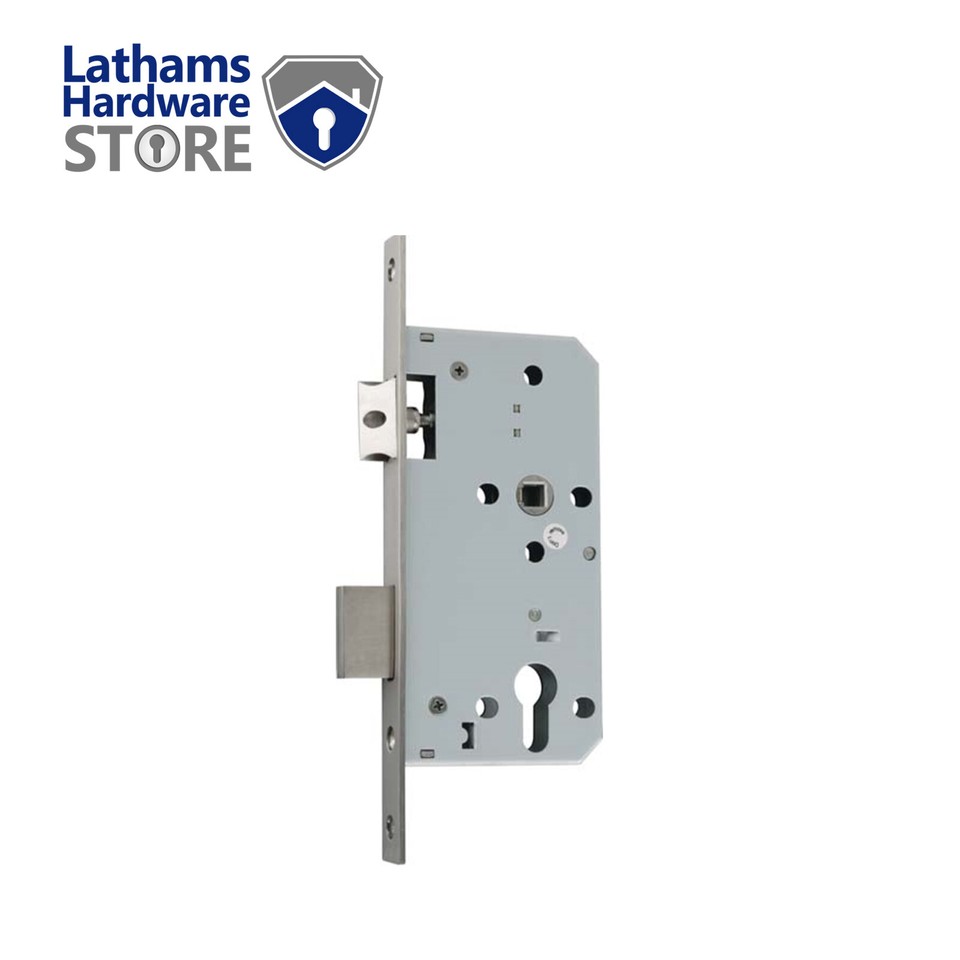 Mortise Lock - 55mm Backset / 72mm PZ CE Door Sash Lock Euro Profile ...