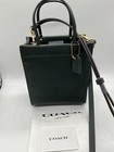 Coach mini cashin tote amazon green style C4828 leather | eBay