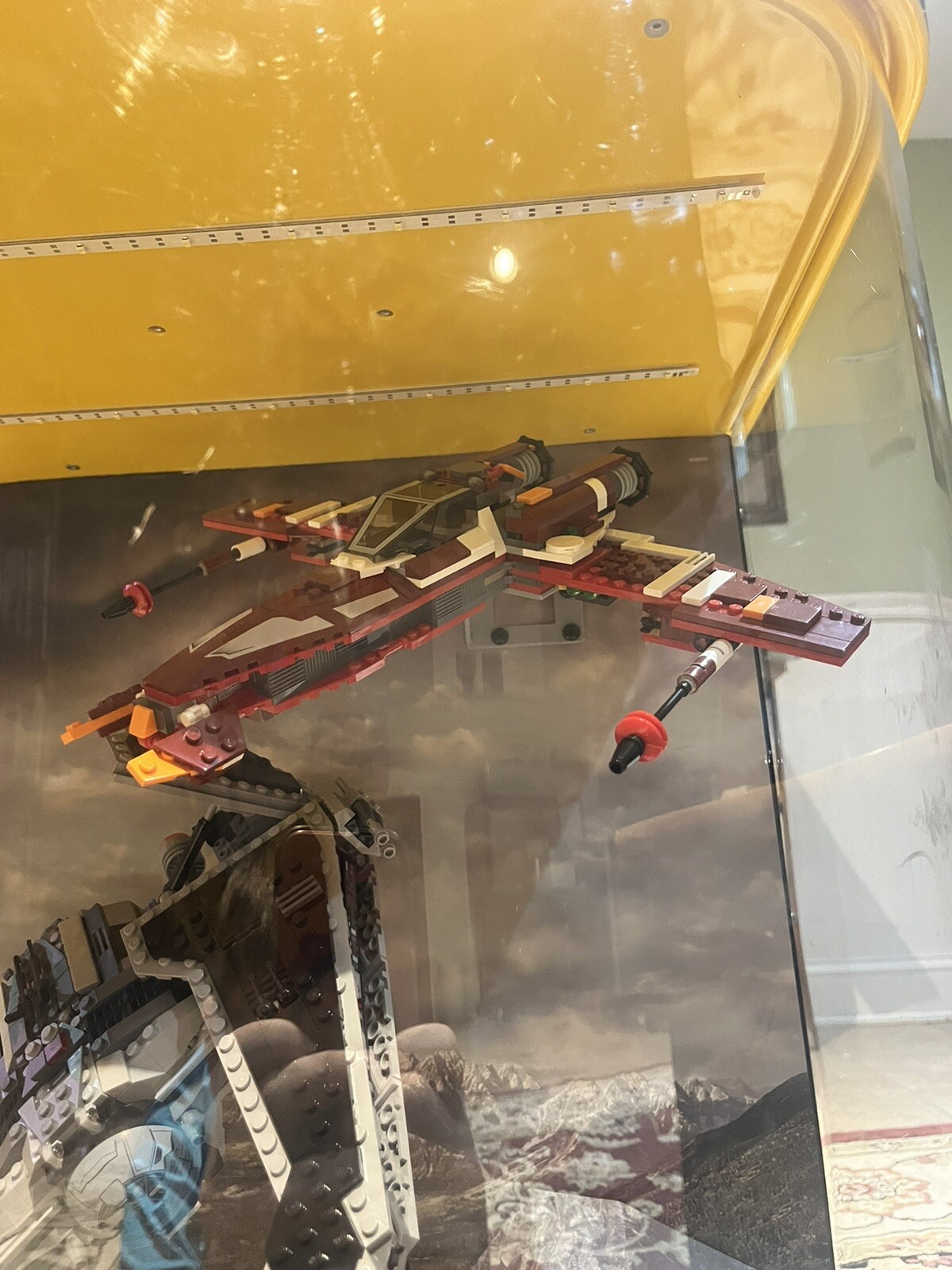 Lego- Store Display Case With Lego Set 9500 And 9497 | eBay