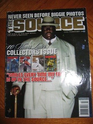 RARE Vintage The Source Magazine - January 2007 No. 207 Biggie Smalls ...
