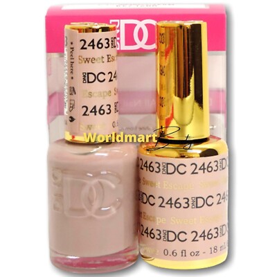 DND DC Gel Nail Polish 18ml-0.6fl.oz Gel Color Duo DC2463- Sweet Escape ...