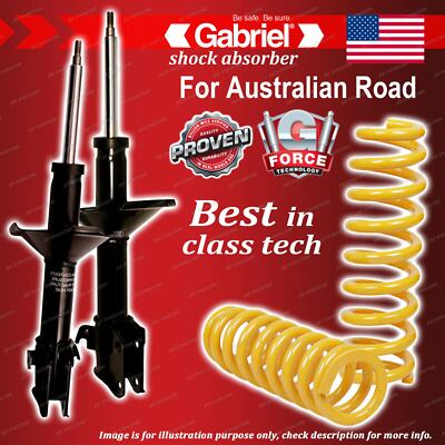 Front Gabriel Ultra Shocks + STD King Springs for Subaru Outback AWD ...