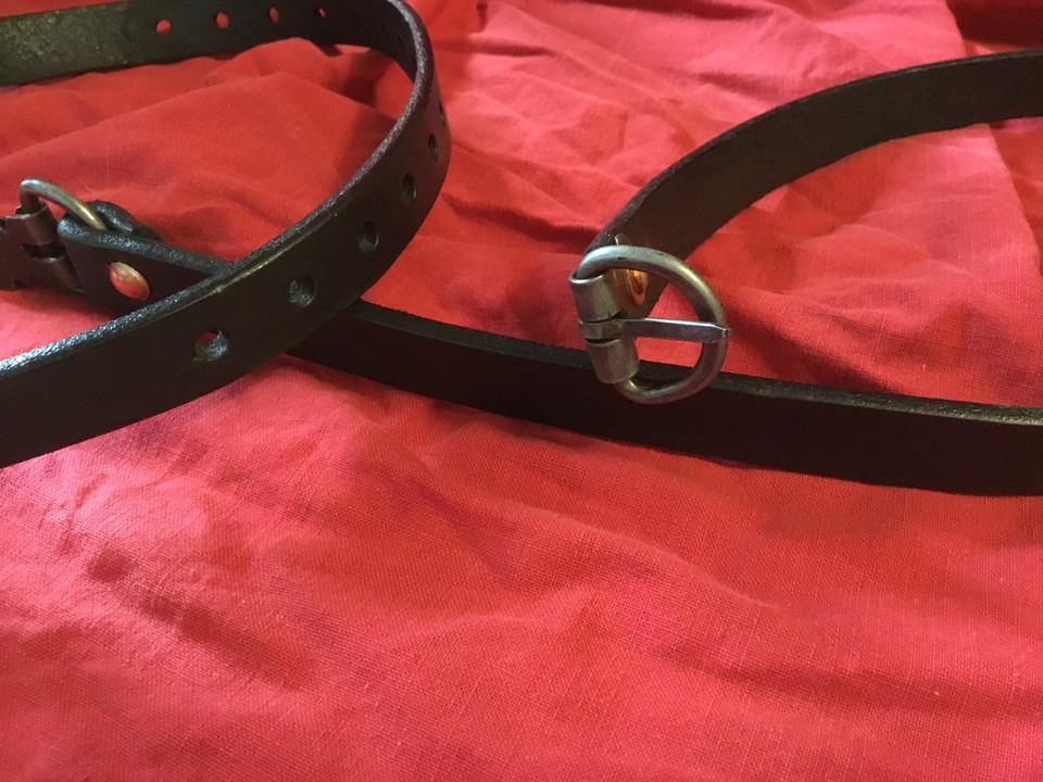 Viking Shield Buckle Guige Strap/Sling- SCA Faire Sword Rennie Knight ...