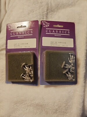 2 TSR Classics Miniatures Top Secret 5507 Villains 3 Figures Blister ...