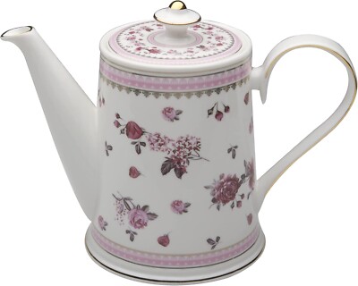 Grace Teaware Pink Rose Pink Teapot | eBay