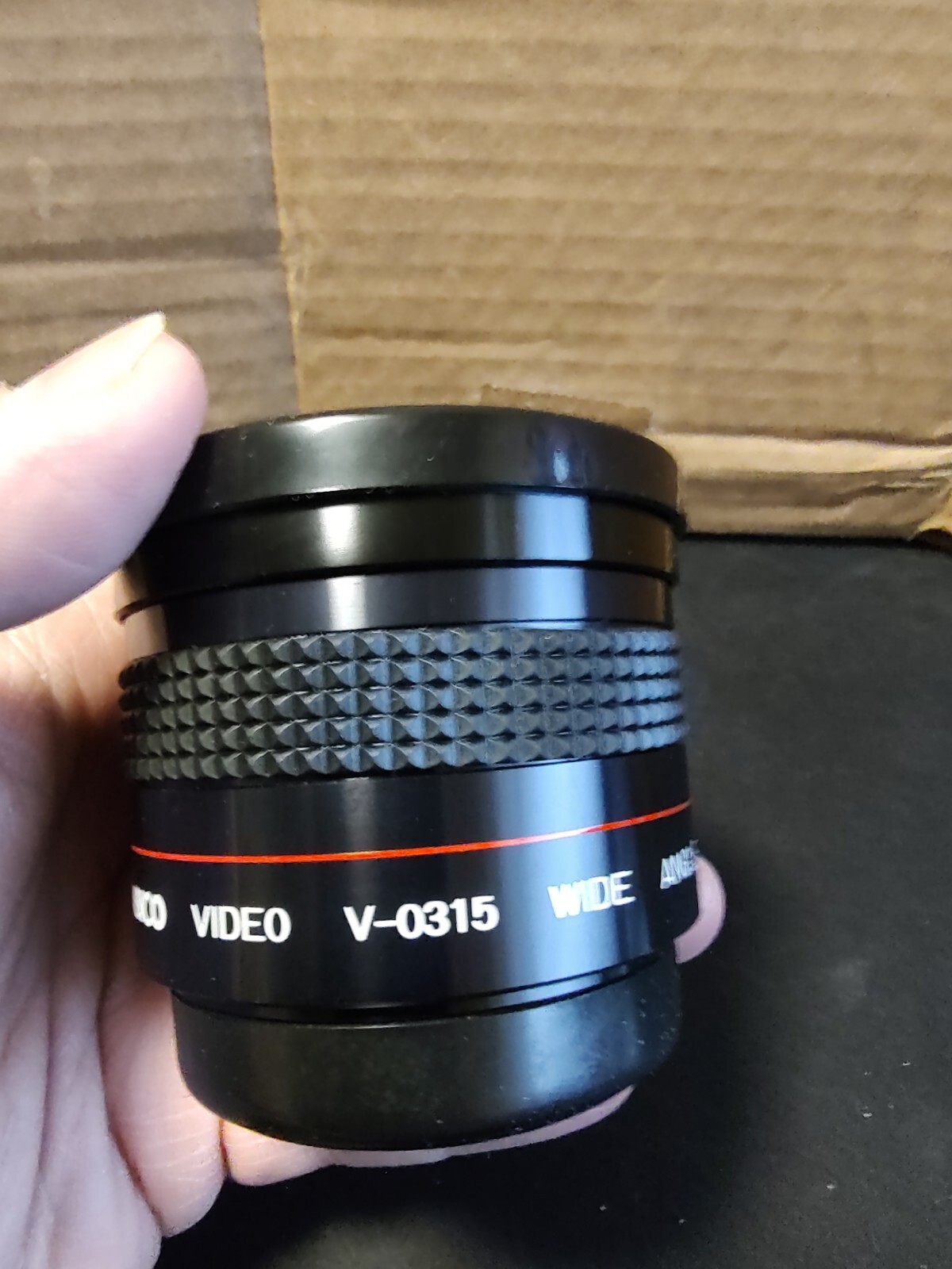 AMBICO V-0315 VIDEO FISH EYE LENS 0.6X WIDE ANGLE THREADED WITH END ...