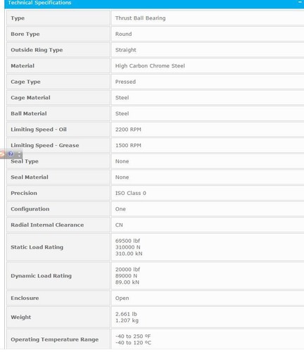 1PC NTN 51124 Thrust Ball Bearing 120x122x155mm | eBay