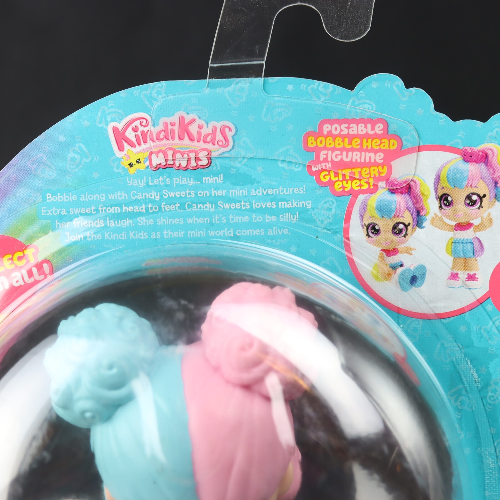 Kindi Kids Mini posable bobblehead Candy Sweets girl | eBay