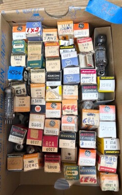 Electronic Vacuum Tubes Lot RC (New and Used for Radios, Amplifiers ...