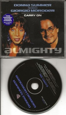 DONNA SUMMER and GIORGIO MORODER Carry On UK 1998 cd single 6 tracks ...