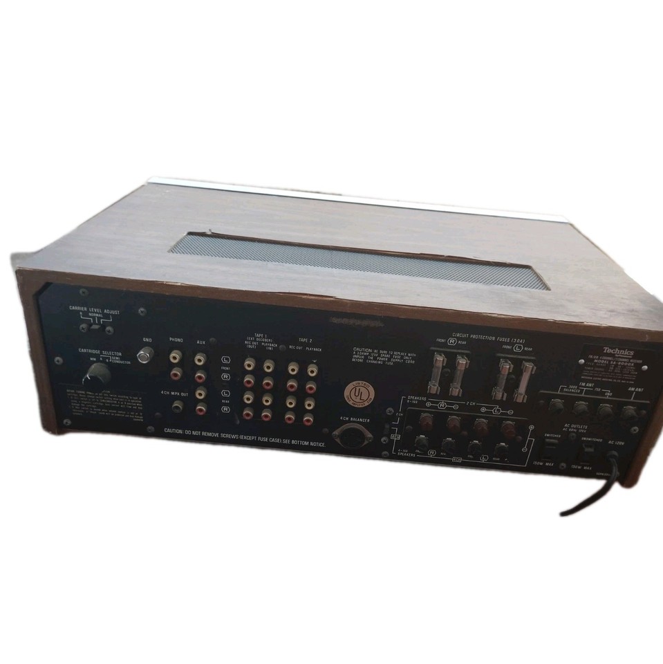 Technics SA-8000X Solid State 4Channel 2-Channel CD-4 Phonic Receiver ...