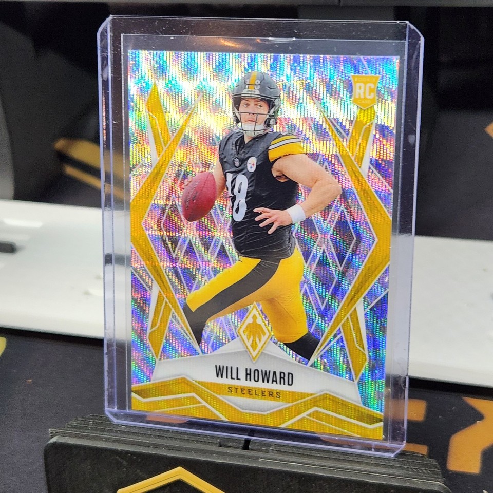 2025 Phoenix - Will Howard WAVE /199 (RC) ROOKIE STEELERS | eBay