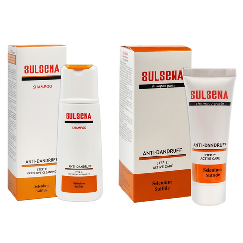 Sulsena Selenium Sulfide Anti-Dandruff Shampoo Paste Cream 75ml 150ml ...